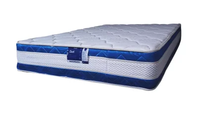 colchón comfy dual matrimonial resortes bonell ortopédico